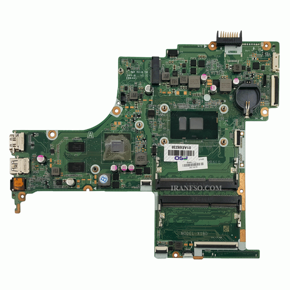 مادربرد لپ تاپ اچ پی Pavilion 14-AB CPU-I5-6_DAX1BDMBF0_VGA-2GB گرافیک ...